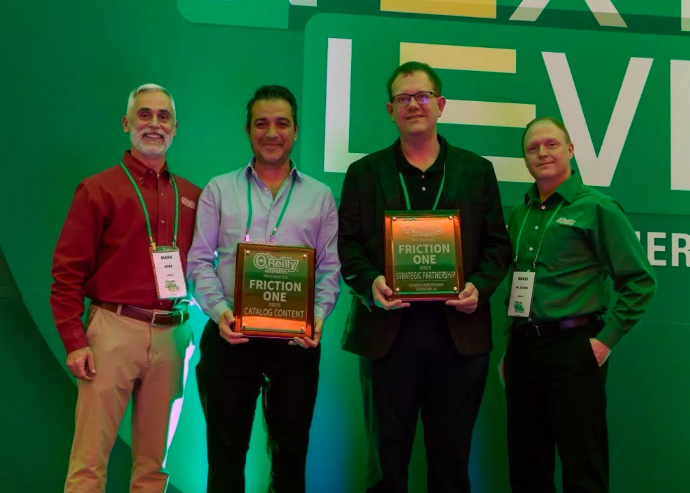 Friction One Receives Dual Awards at O'Reilly Supplier Summit - The ...
